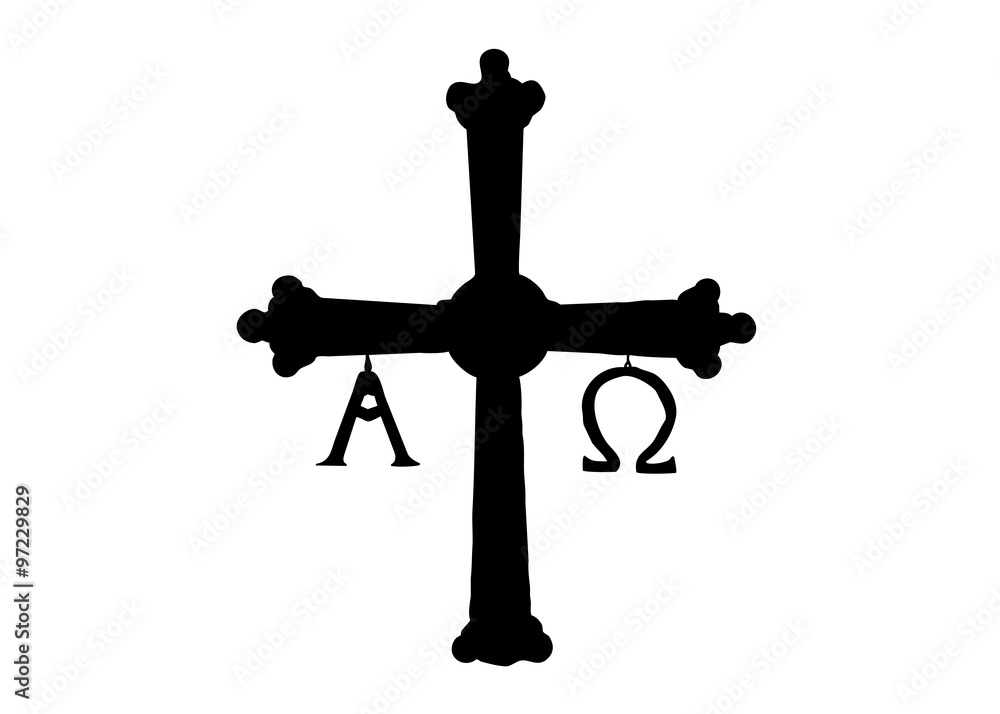 Vecteur Stock cruz de asturias | Adobe Stock