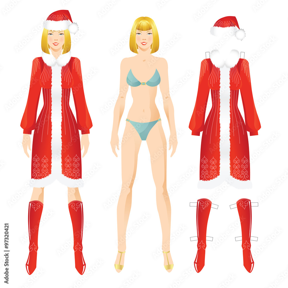 Santa Suit Template