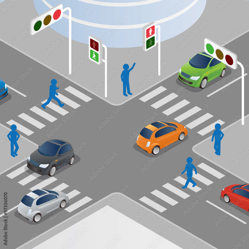 Pedestrian Light Clipart