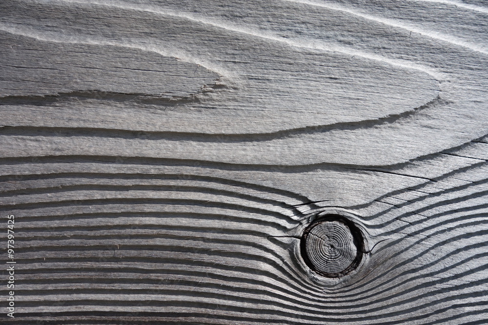 Holzstruktur - Brett mit Astloch Stock-Foto | Adobe Stock