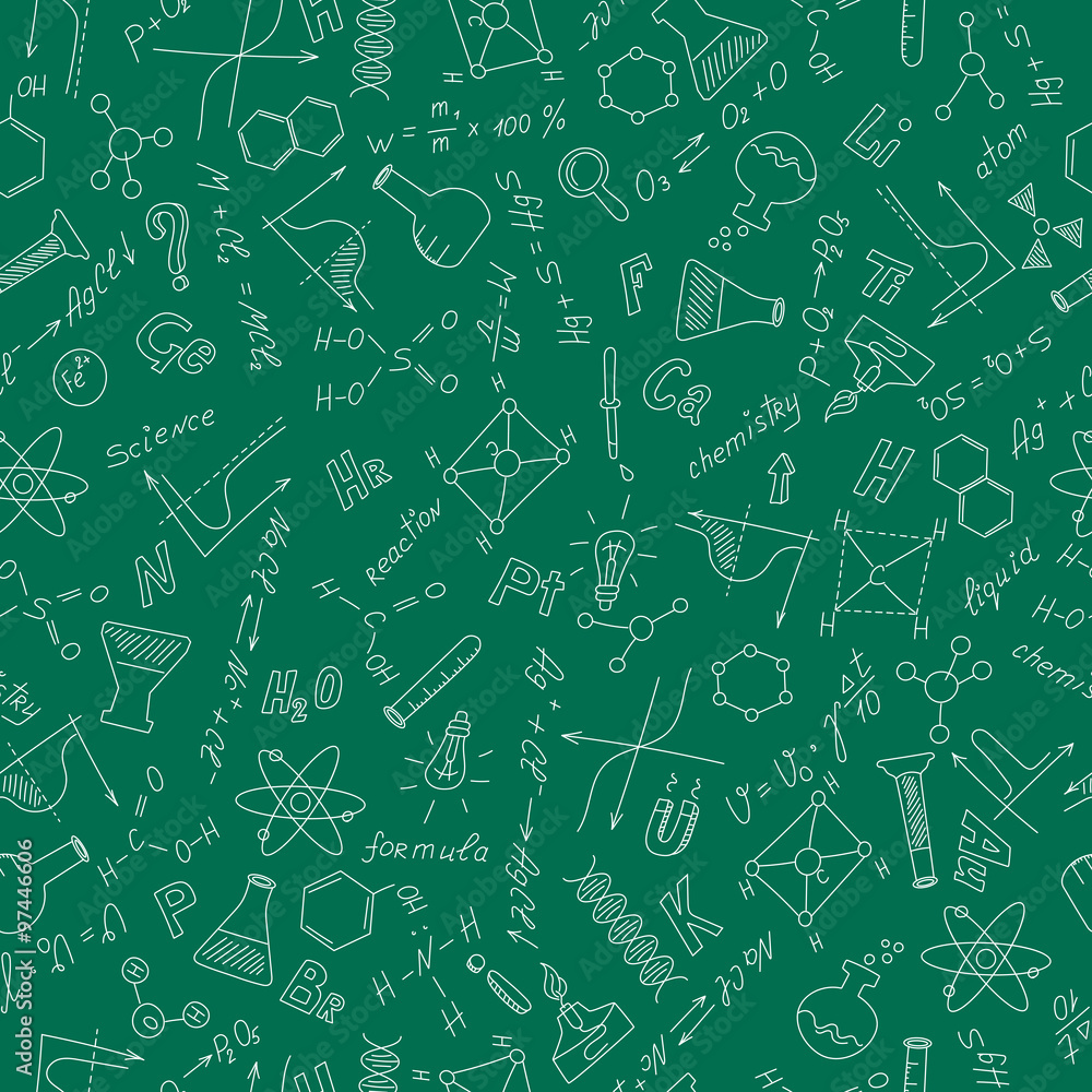 Chemistry Background Green