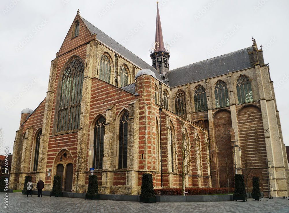 Catholic church in the Netherlands Stock Photo | Adobe Stock