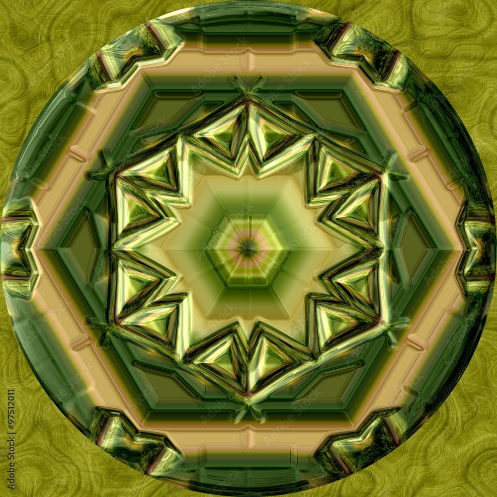 Abstract decorative shape - pattern Stock Illustration | Adobe Stock