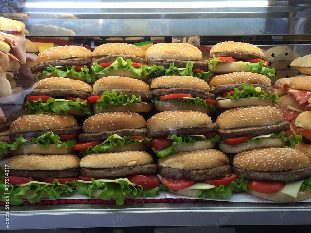 esposizione di panini Stock Photo | Adobe Stock