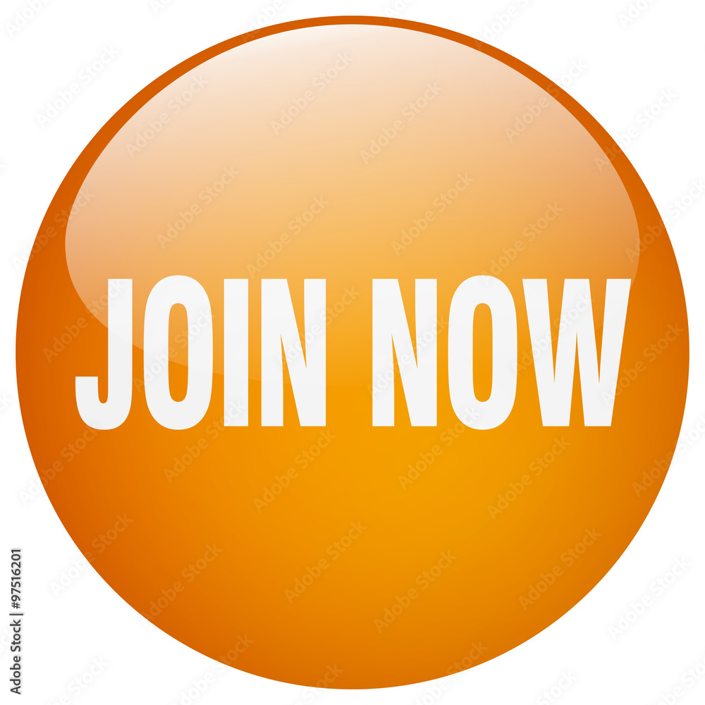 Join Now Button Orange