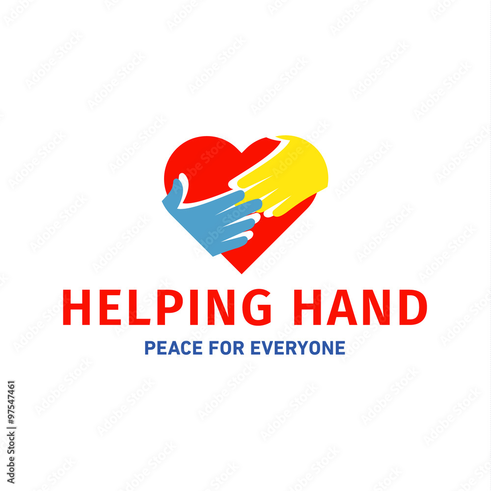 Helping Hands Logo Vector