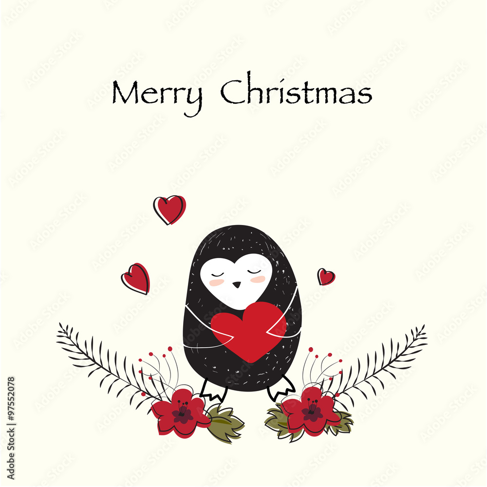 Love Christmas Stock Vector | Adobe Stock
