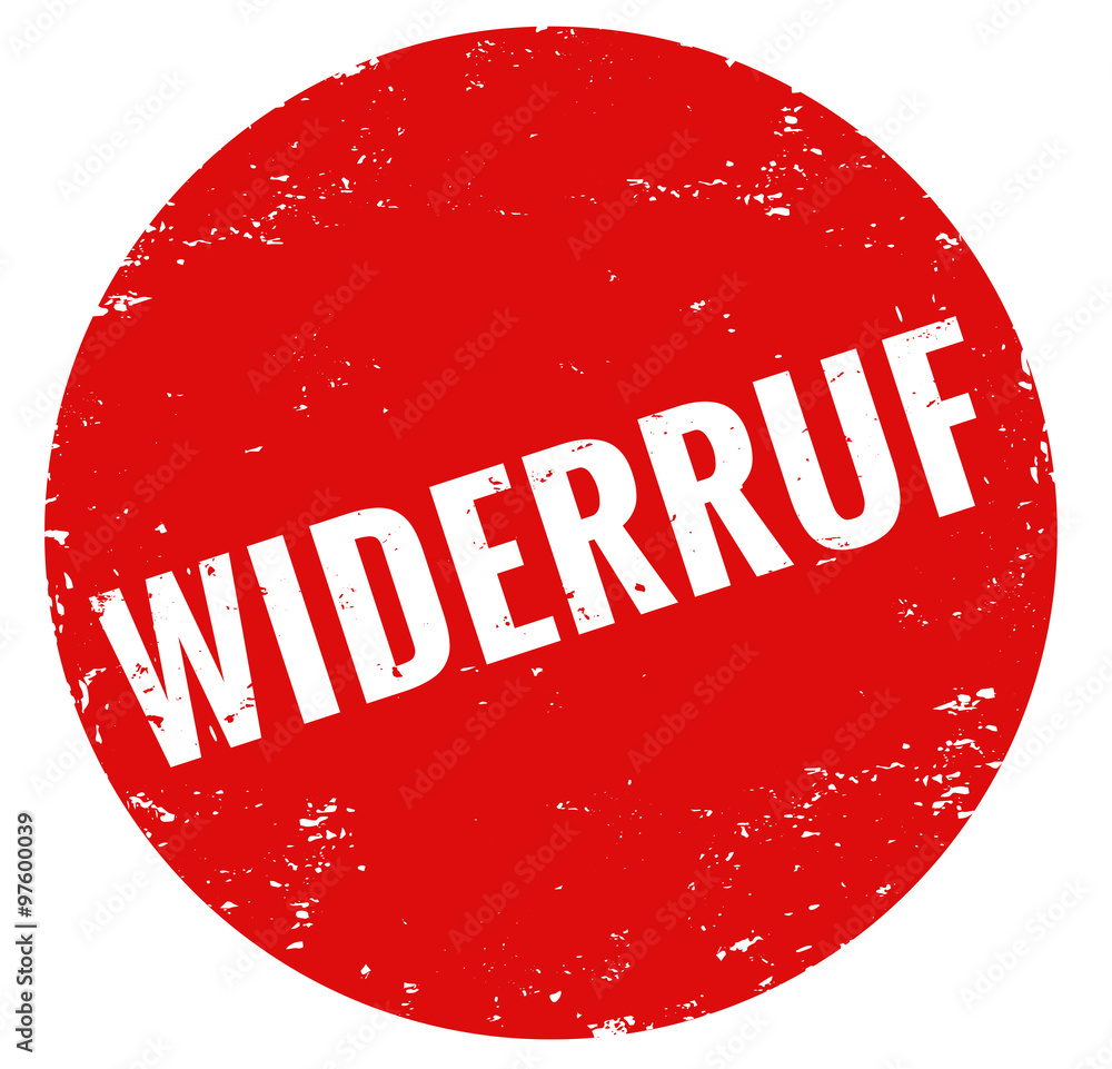 Widerruf Stempel rot Stock-Vektorgrafik | Adobe Stock