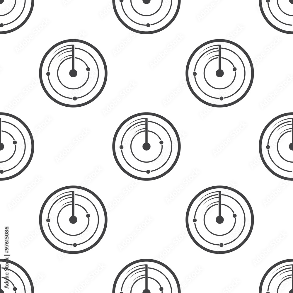radar search icon on white background Stock Vector | Adobe Stock