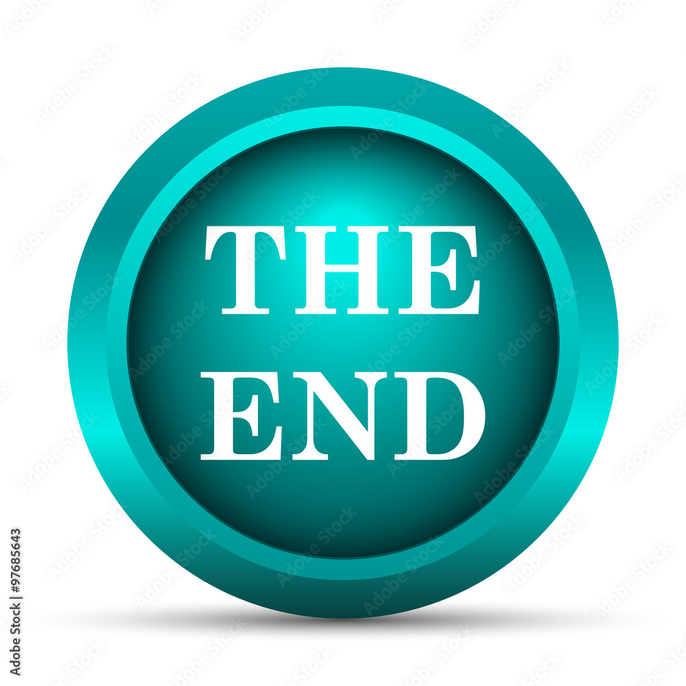 The End icon Stock Illustration | Adobe Stock