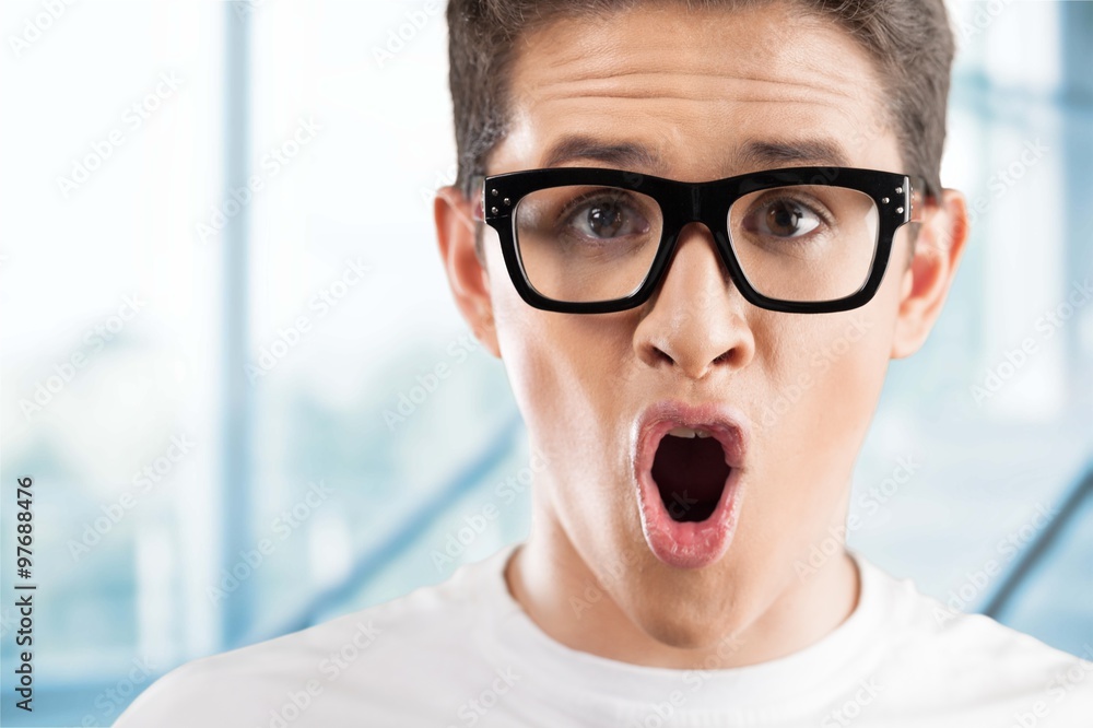 Astonishment. foto de Stock | Adobe Stock