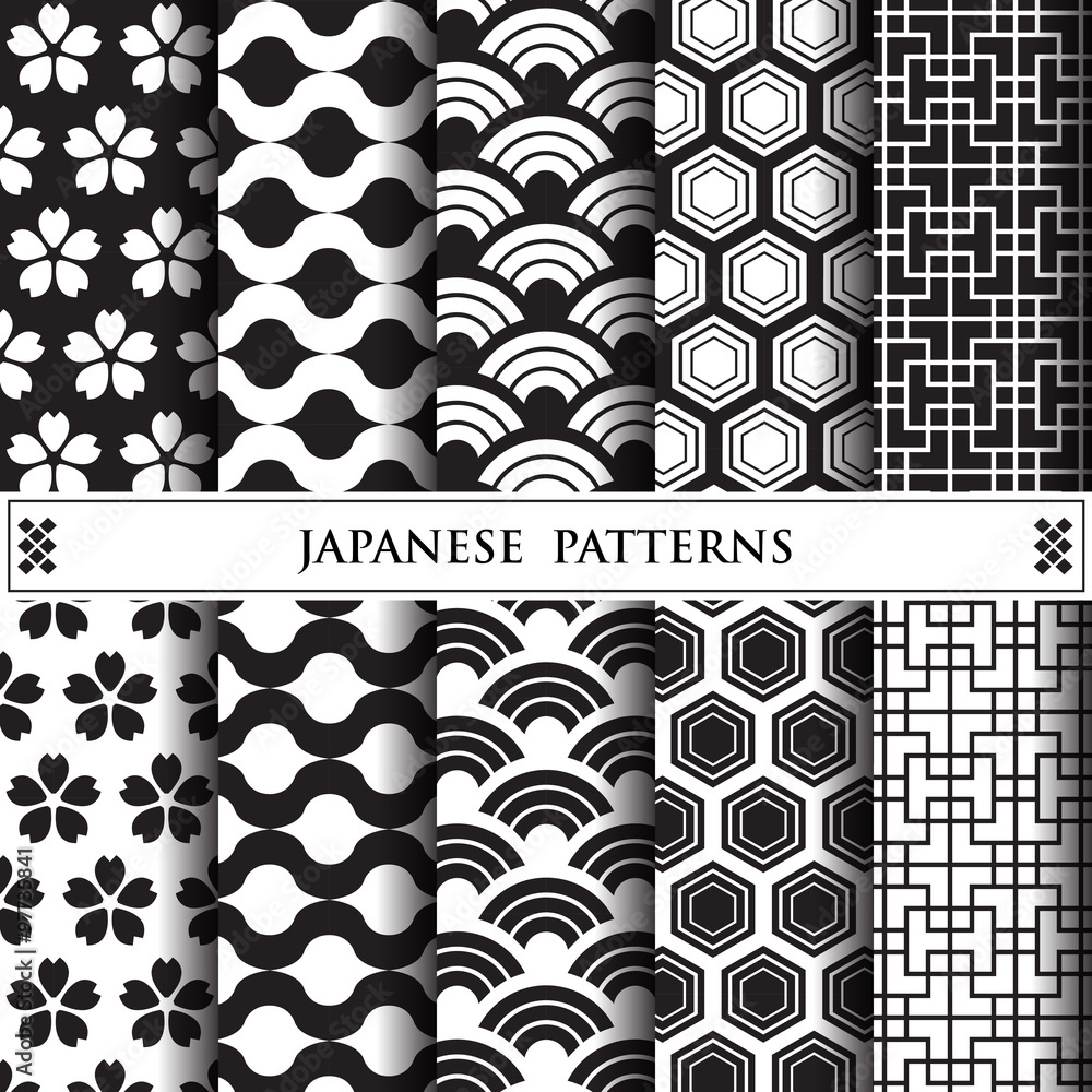 Japanese Vector Patterns