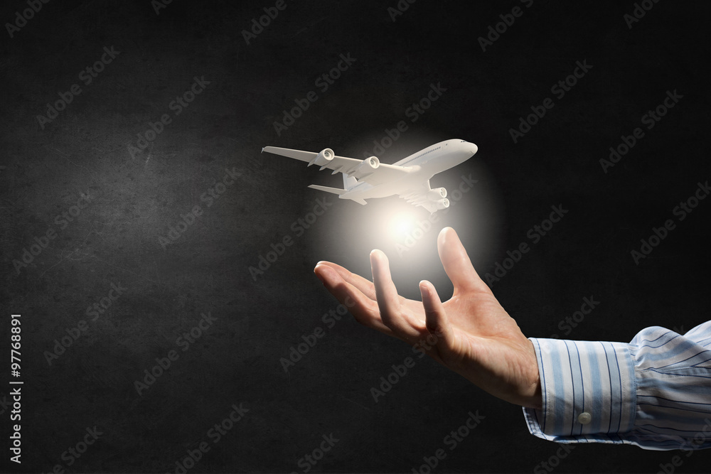 Air transportation concept Stock Photo | Adobe Stock