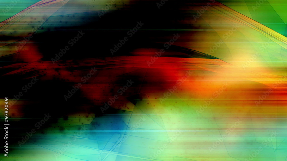 Abstract colorful low poly VJ looping animated background Stock Video ...