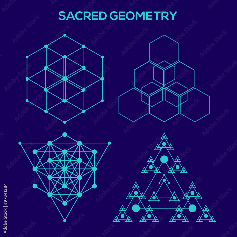 Geometric Patterns With Triangles