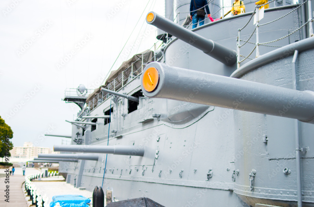 Mikasa memorial park,yokosuka,kanagawa,tourism of japan（横須賀・記念艦みかさ・三笠公園 ...