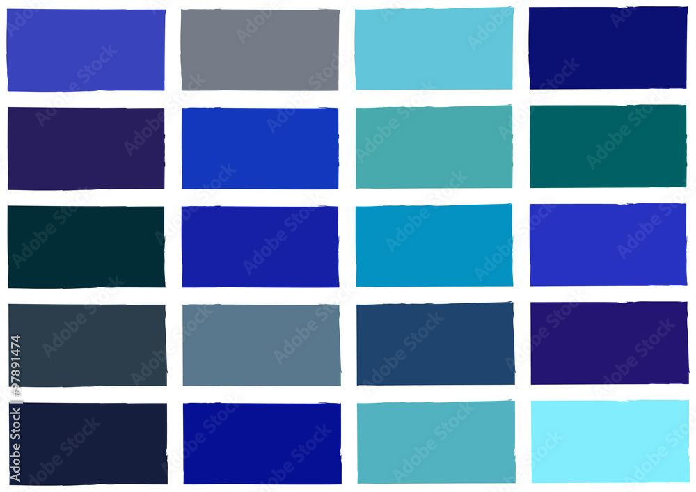 Blue Tone Color Shade Background Illustration Stock Vector | Adobe Stock