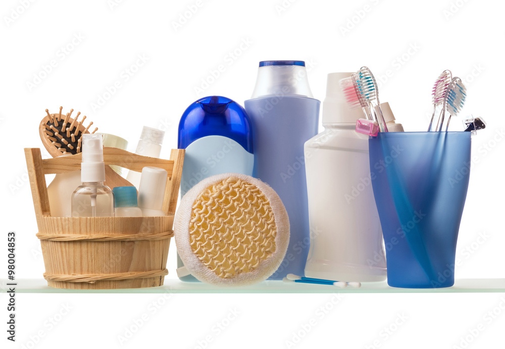 Hygiene bath tools Stock Photo | Adobe Stock