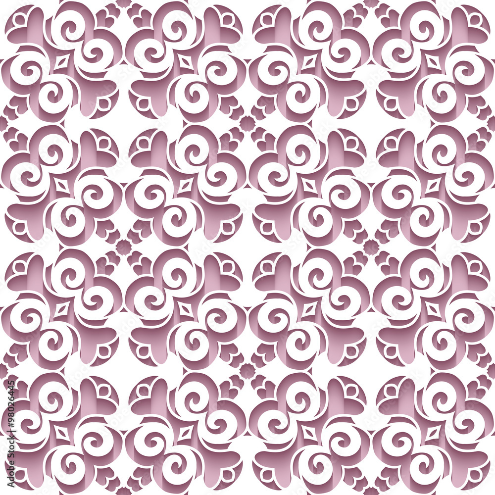 Paper lace texture, seamless pattern Stock Vector | Adobe Stock