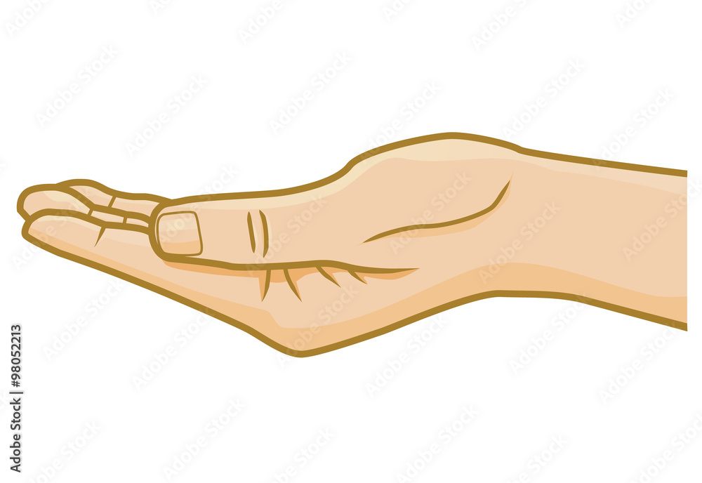 Giving Hand Vector