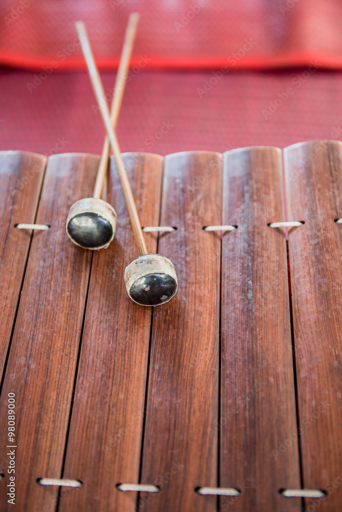 Thai instrument Stock Photo | Adobe Stock