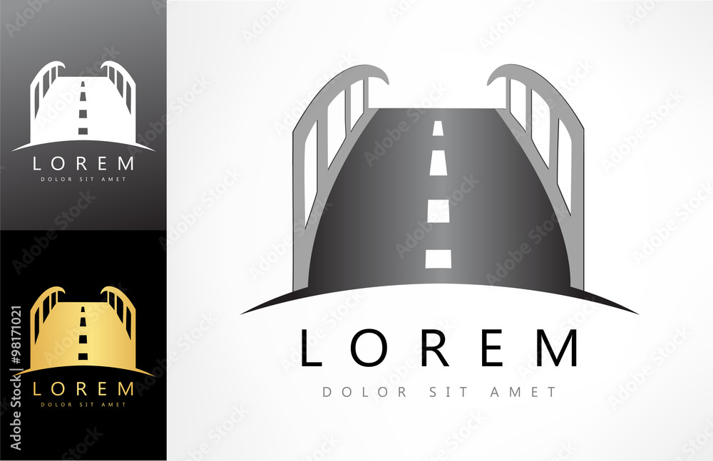 road logo Stock Vector | Adobe Stock