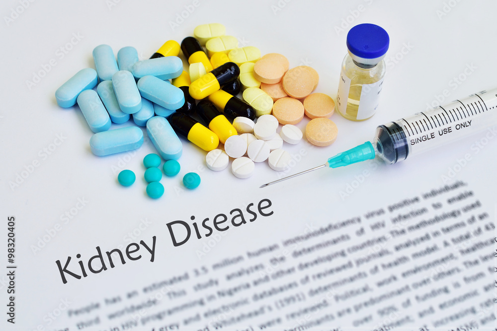 Drugs for kidney disease treatment Stock 写真 | Adobe Stock