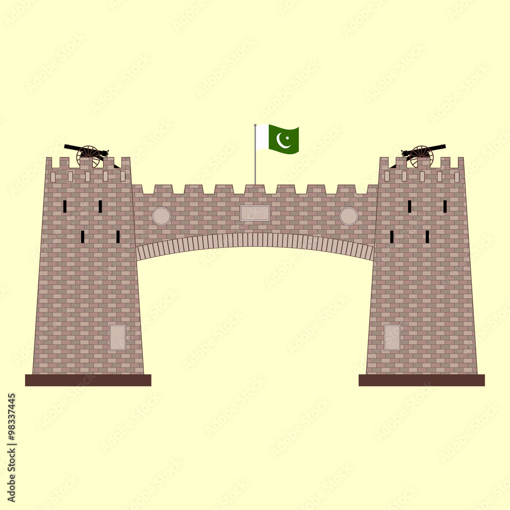 Khyber Pass in Pakistan Stock Vector | Adobe Stock