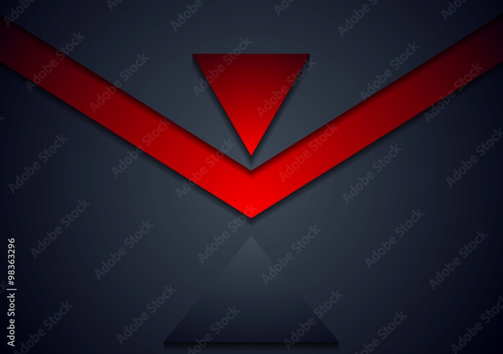 Dark corporate abstract background Stock Vector | Adobe Stock