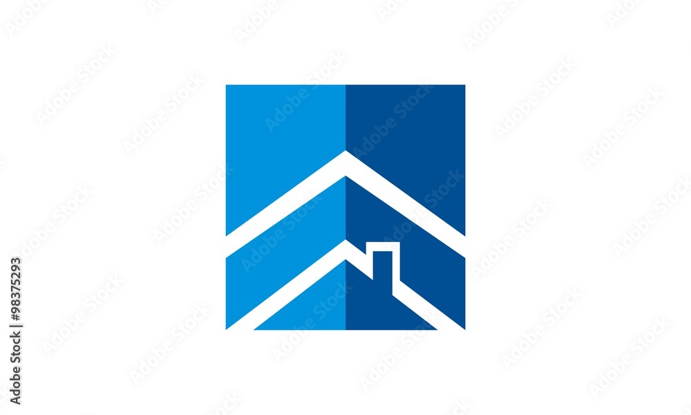 house design architecture roof logo Stock Vector | Adobe Stock