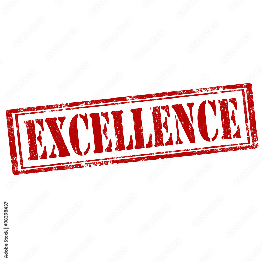 Excellence-red stamp Stock Vector | Adobe Stock