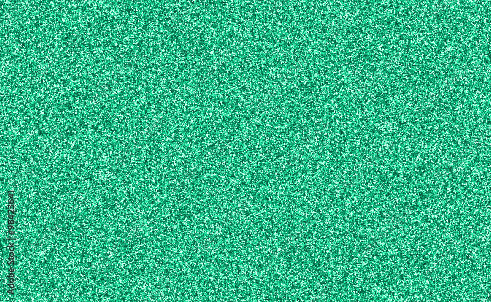 Mint Green Glitter Background