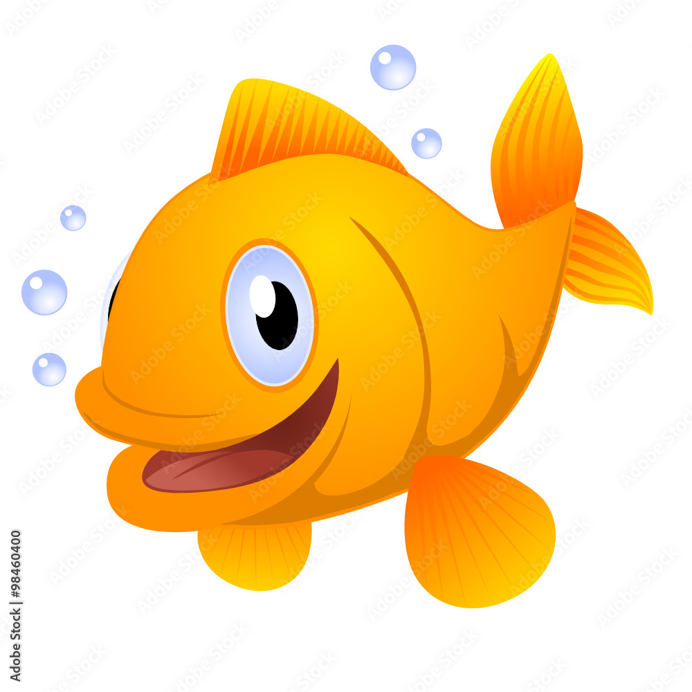 Vettoriale Stock pesce rosso | Adobe Stock