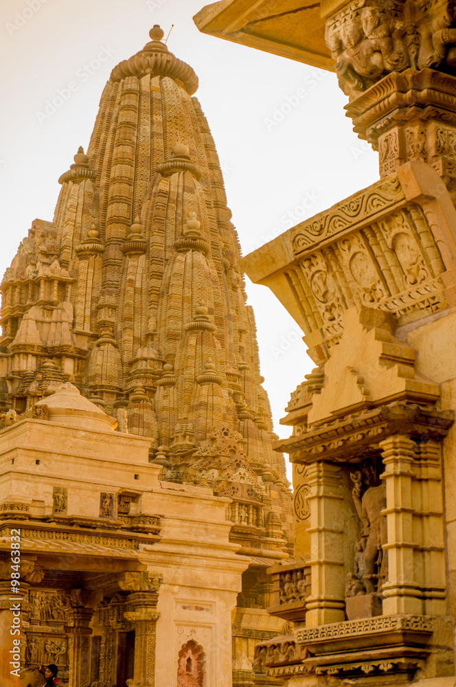 Temples at Khajurao India Stock Photo | Adobe Stock
