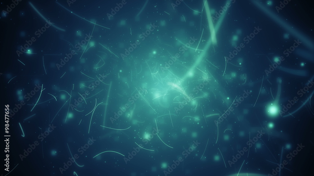 flying particles seamless loop background 4k (4096x2304) Stock Video ...