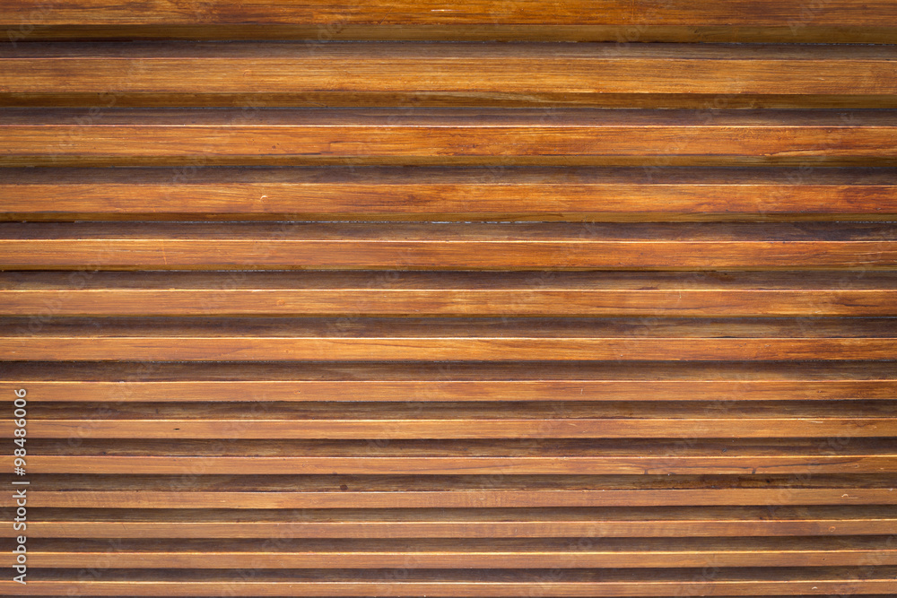 design of wood ceiling, wooden stick varnish shiny for decoration Stock ...