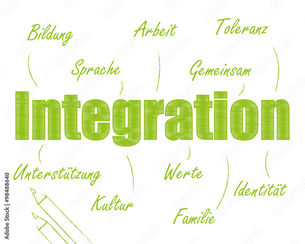 Integration konzept Stock-Vektorgrafik | Adobe Stock