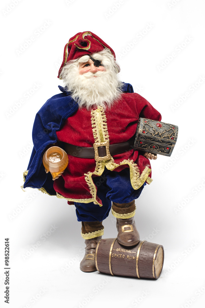 Toy Santa Claus pirate Stock Photo | Adobe Stock