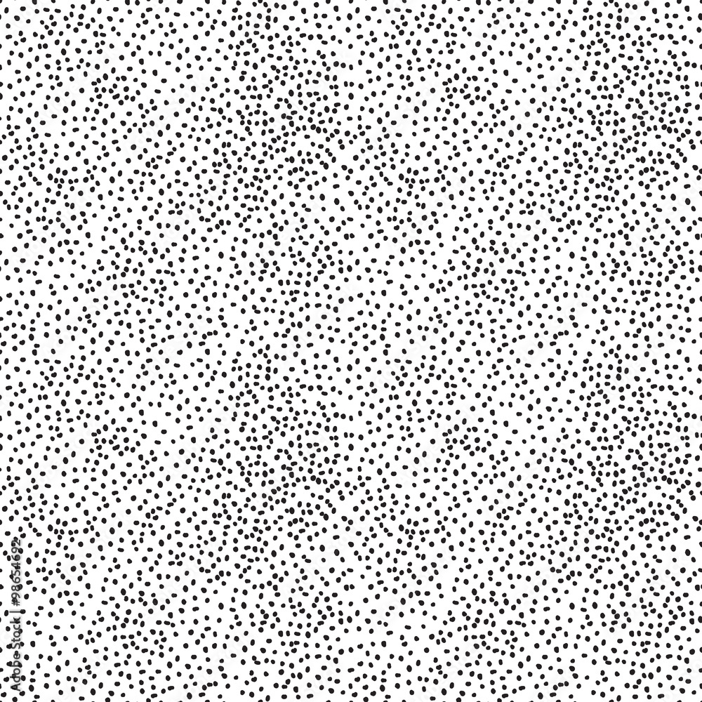 Seamless pattern. Hand drawn polka dot texture vector. Stylish black ... Seamless pattern. Hand drawn polka dot texture vector. Stylish black ...