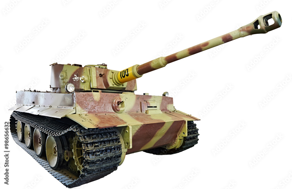 German heavy tank PzKpfw VI Ausf E Tiger I Stock Photo | Adobe Stock