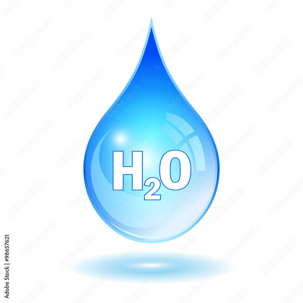 H2o Water Drop