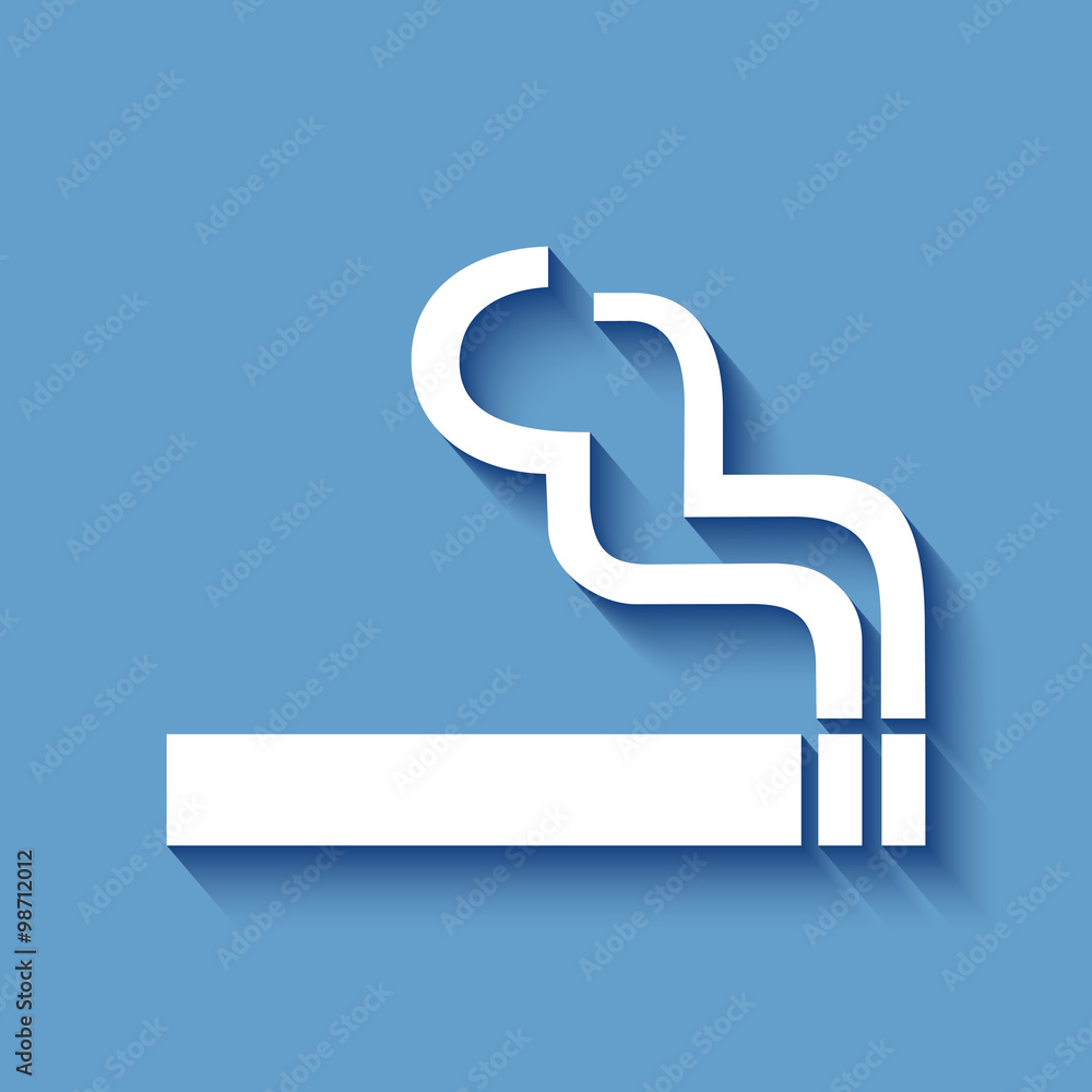Logo cigarette. Stock Vector | Adobe Stock