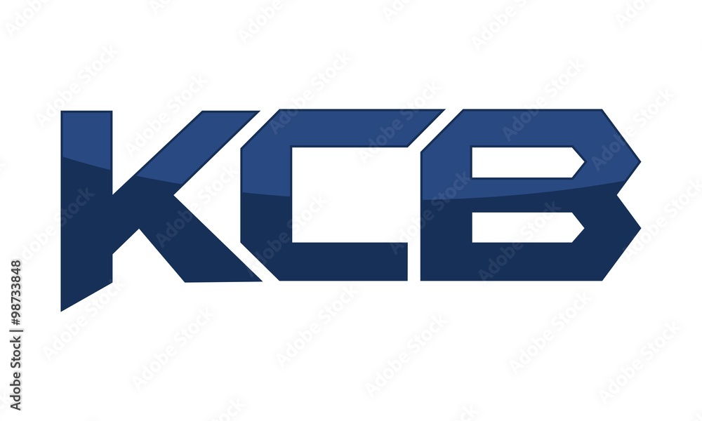 Letter KCB Modern Logo Stock Vector | Adobe Stock