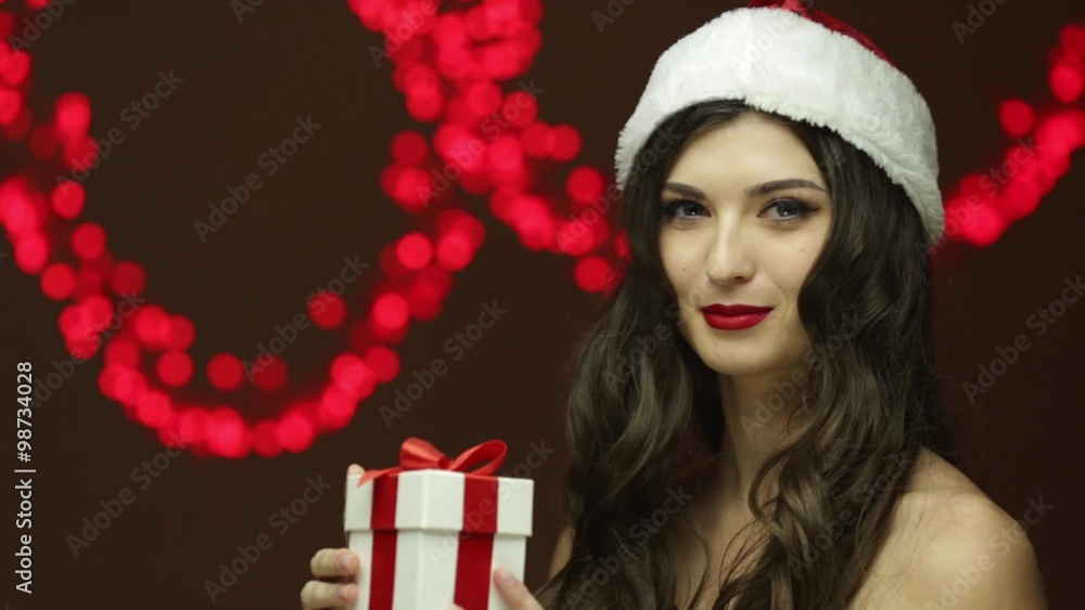 Giving present Stock Video | Adobe Stock