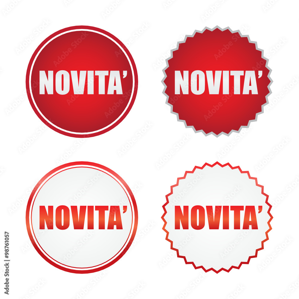 Vettoriale Stock bollino novità | Adobe Stock