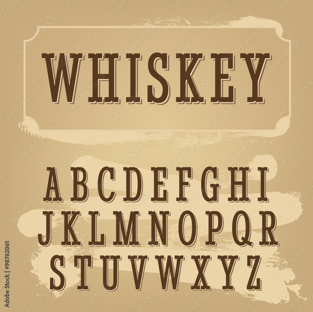 Whiskey label font. Vintage font. Whiskey font. Fine label font ... Whiskey label font. Vintage font. Whiskey font. Fine label font ...