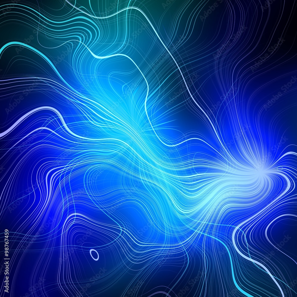 Electrical discharges. Abstract plasma discharge as a background ...