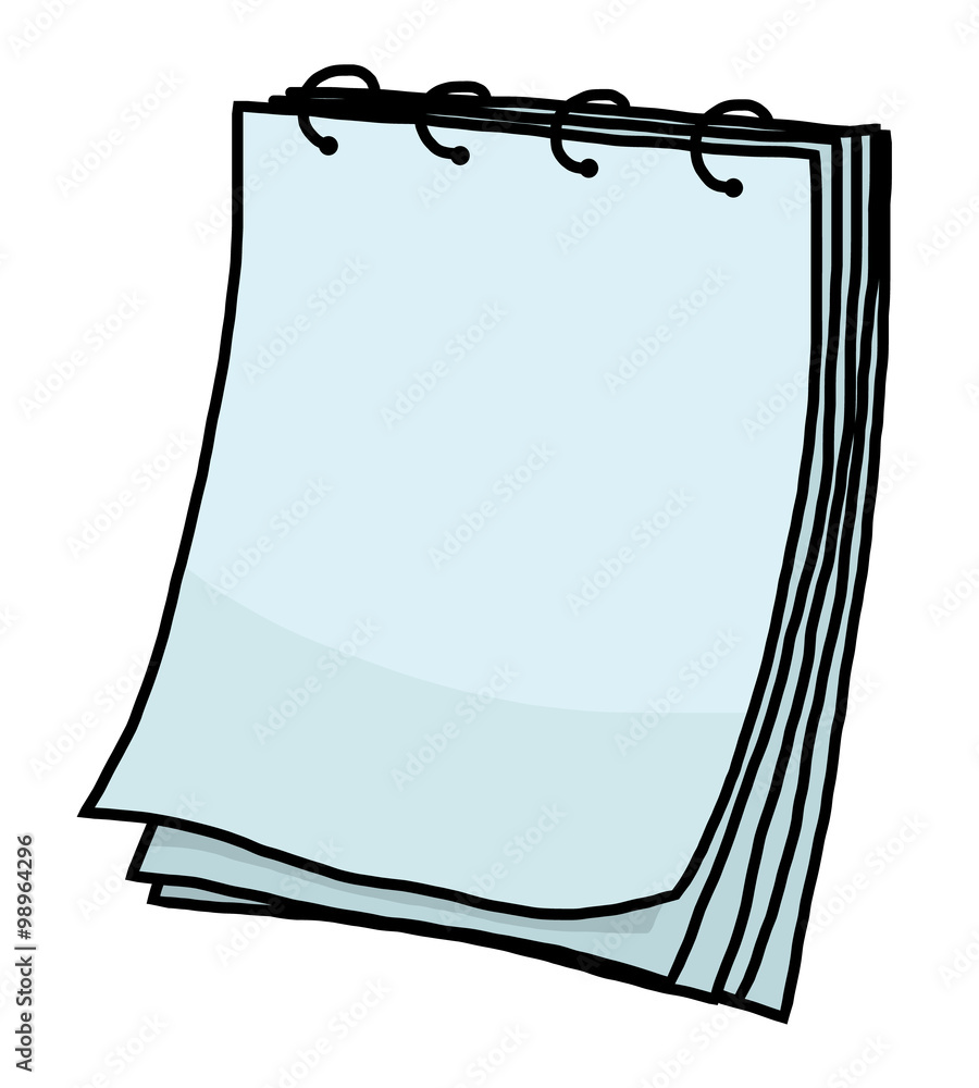 flip paper / cartoon vector and illustration, hand drawn style ...