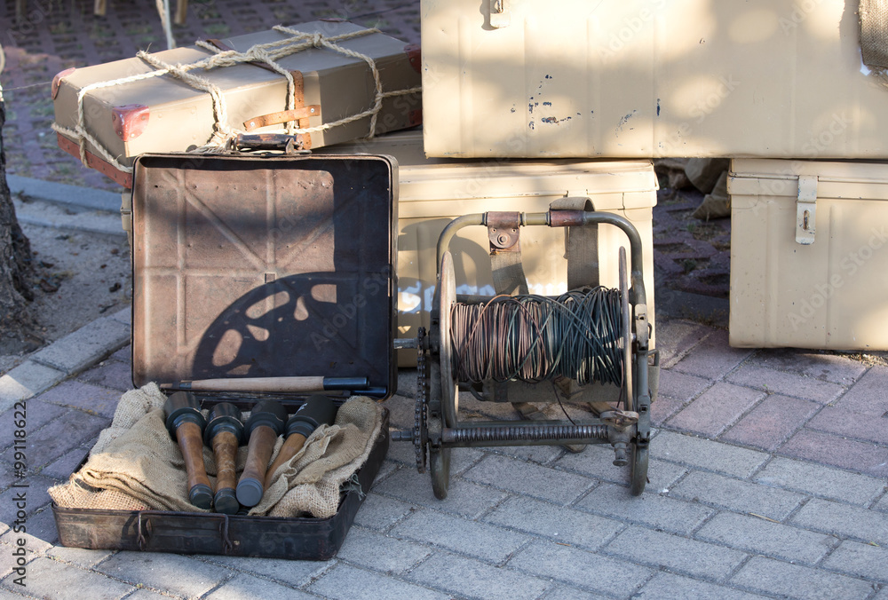 ammunition german of Second World War / equipment of explosives and ...