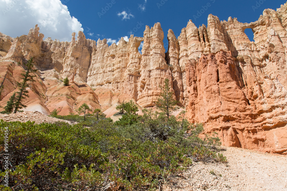 Bryce Canyon, Hoodoos, Felspyramiden, Amphitheater, Rim Trail ...